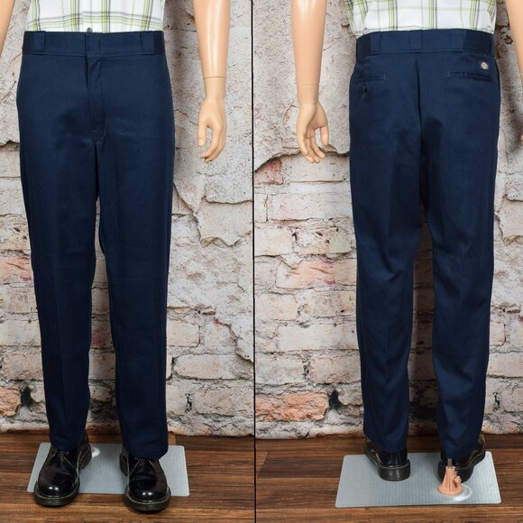 Dickies | Pants | Mens Dark Blue Dickies 874 Original Fit Work Pants 36 ...